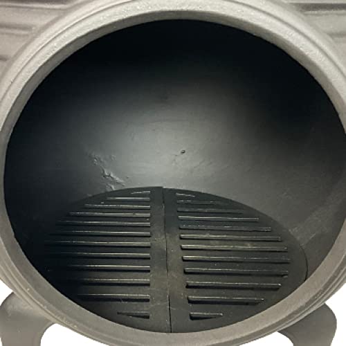 The Blue Rooster Chiminea and Fire Pit Grate - 2 Piece - 13"