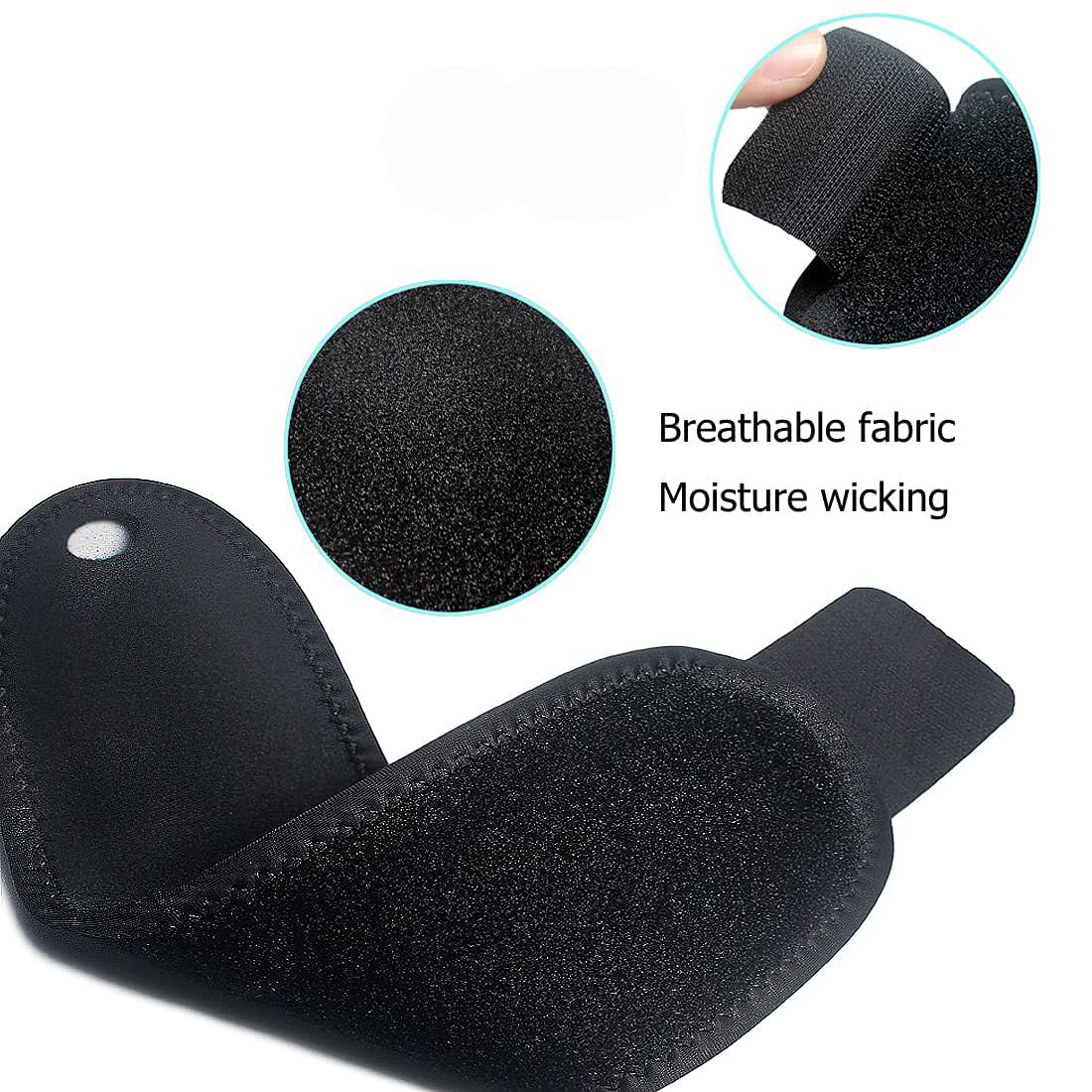 YUNYILAN Wrist Support Brace/Carpal Tunnel/Hand Support, Adjustable for Arthritis and Tendinitis, Joint Pain Relief (Black), 2 Pack