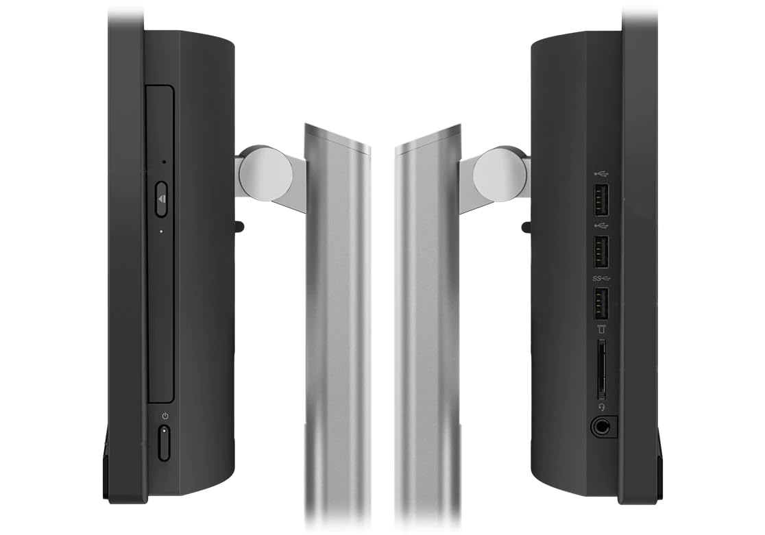 Lenovo Business All-in-One Desktop Computer 23.8" FHD IPS (Intel i3-10100T, 16GB RAM, 1TB PCIe SSD, AC WiFi, SDXC Reader, RJ-45, Win 11 Home) w/Dockztorm Hub