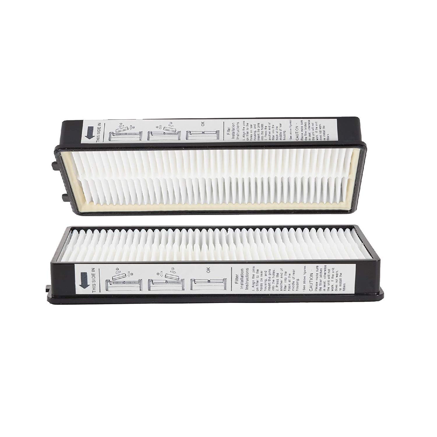 LifeSupplyUSA HEPA Filter Replacement Set Compatible with HoMedics AT-OFL Tower Air Units AT-PET01, AT-PET02, AR-15, AR-25, AR-35, AR-45