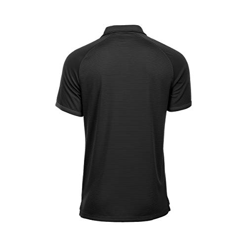 Mizuno unisex adult Men's Polo, Black, XX-Large