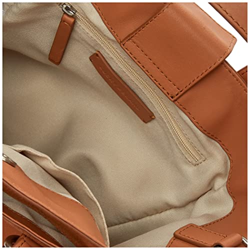 Lucky Hahn Mini Tote, Cognac Brown