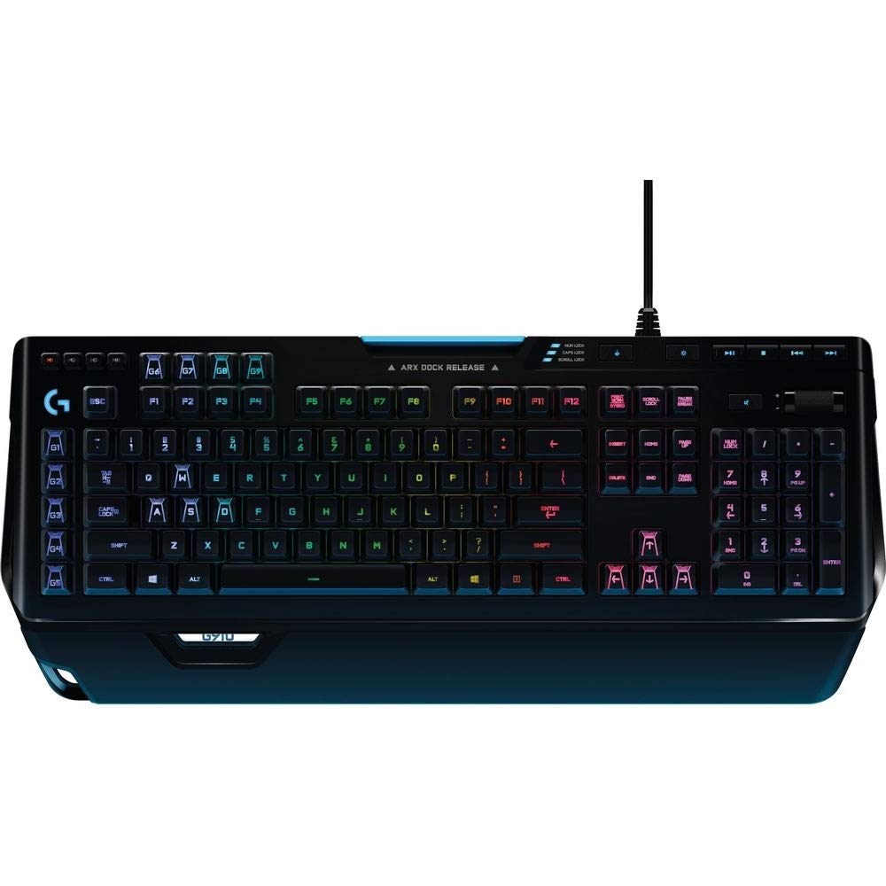 Logitech G910 Orion Spectrum RGB Mechanical Gaming Keyboard (Renewed)