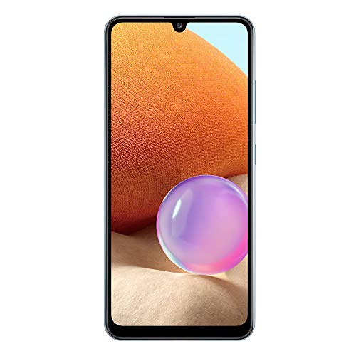 SAMSUNG Galaxy A32 4G Volte Unlocked 128GB Quad Camera (LTE Latin/At&t/MetroPcs/Tmobile Europe) 6.4" (Not for Verizon/Boost) International Version SM-A325M/DS (Awesome Blue)