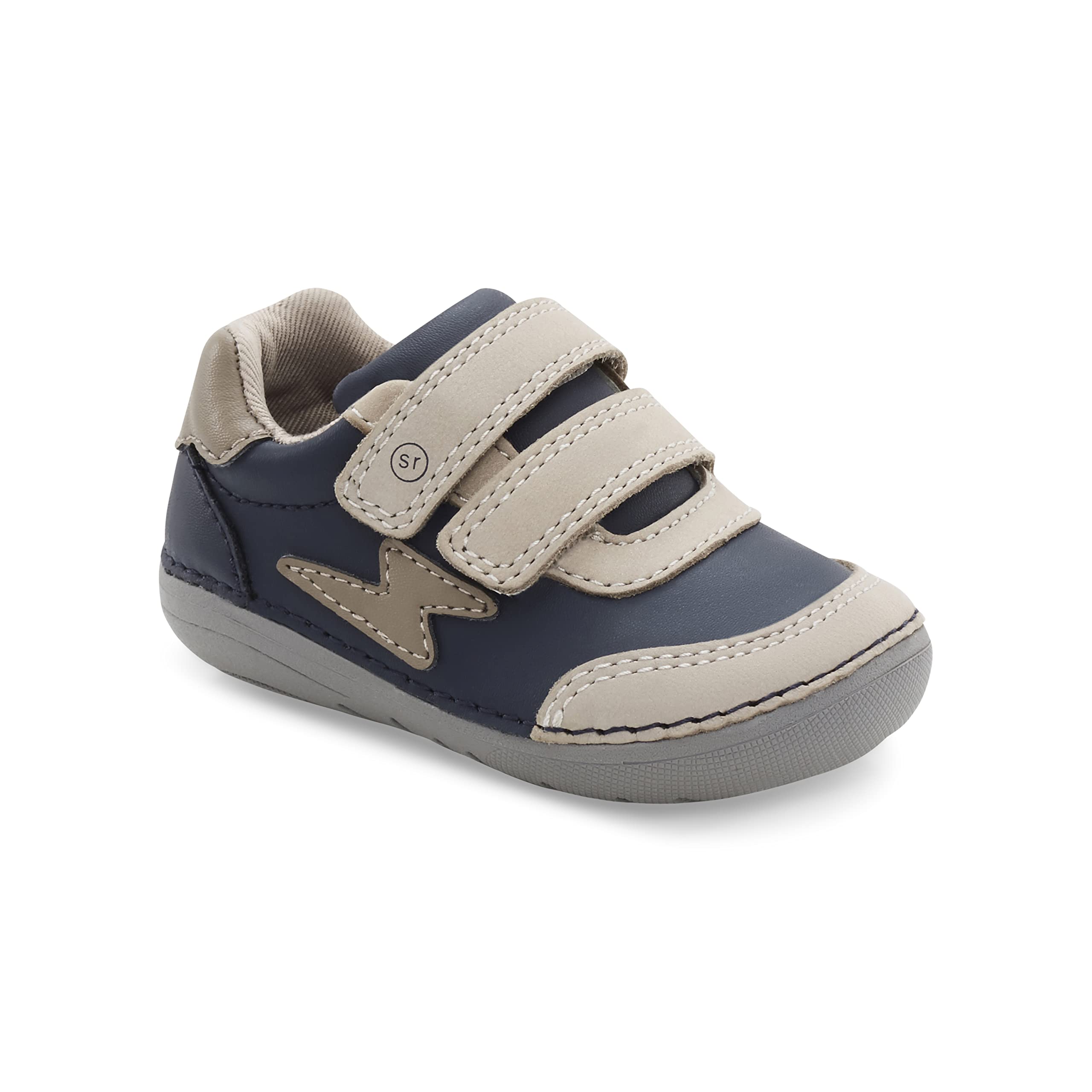 Stride Rite Baby Boys SM Kennedy Sneaker, Navy, 5 Wide Infant