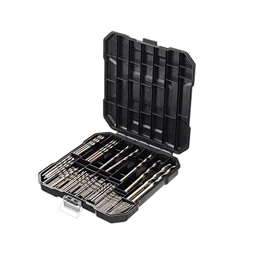 ZCGDP 99Pcs 1.5-10mm Length Cobalt Drill Bit Set Twist Drill Bits for Stainless Steel Wood Metal Drilling