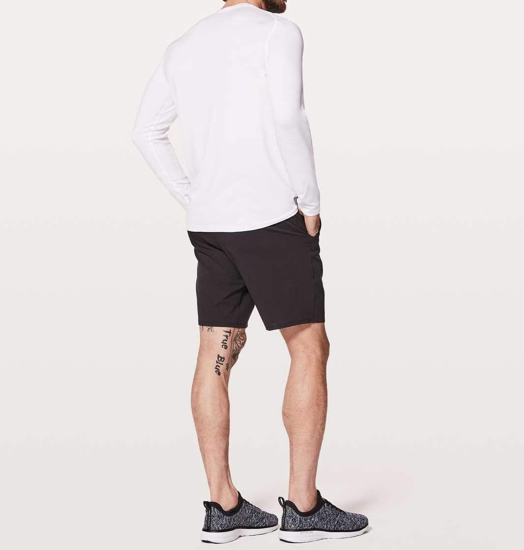 lululemon Metal Vent Tech Long Sleeve Sz L (White/White)
