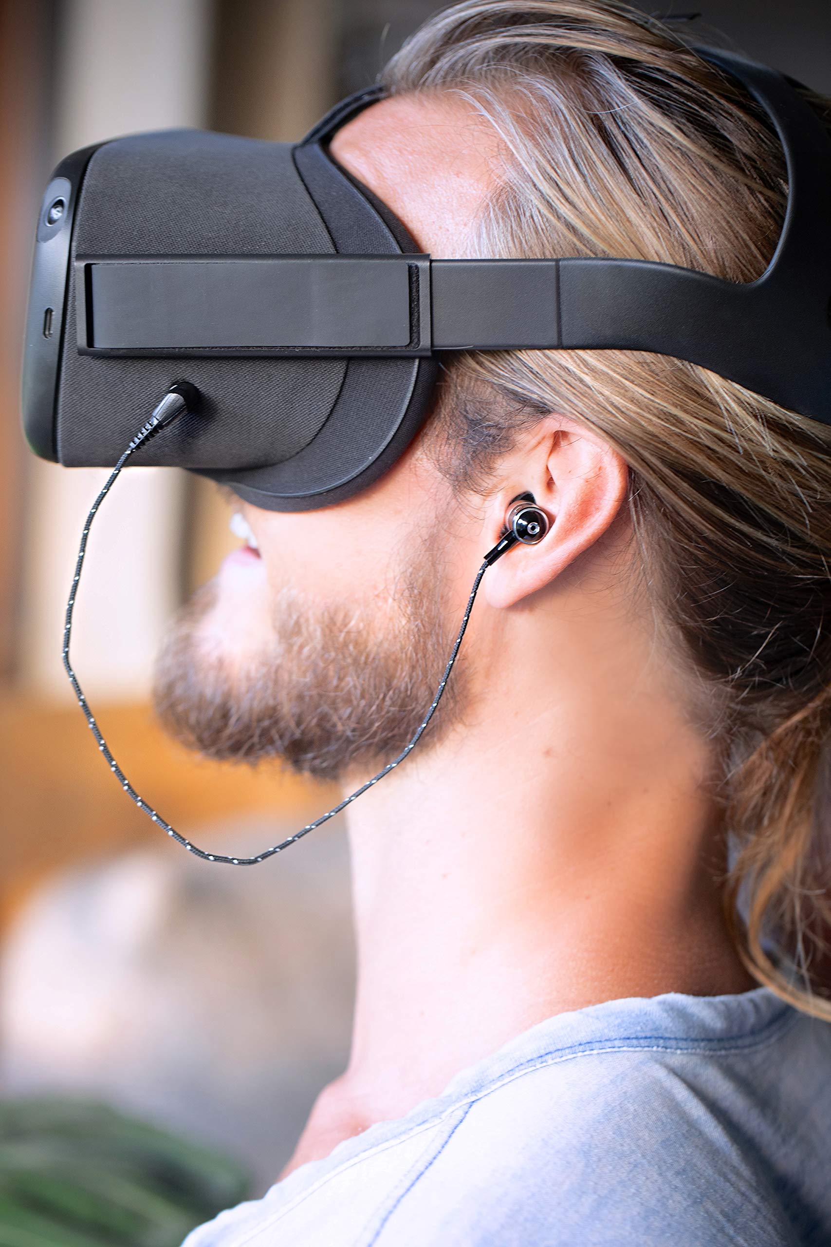 Kaizen Spirit VR Headphones | Compatible with Oculus Quest | Designed as Oculus Quest Headphones, Oculus Quest Earbuds | Oculus Quest Accessories