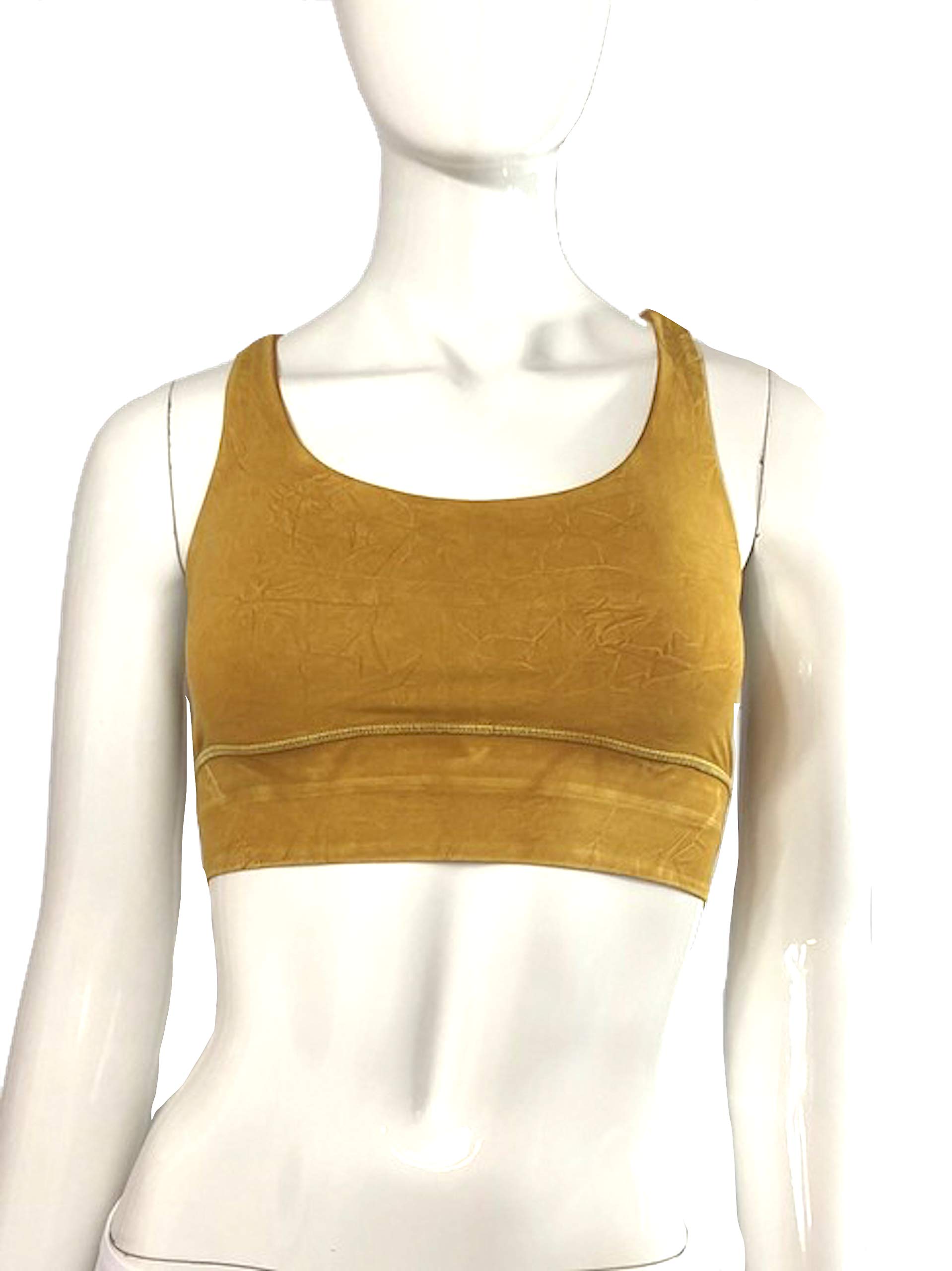 lululemon ENERGY BRA LONG LINE NULUX WASH - ICWO (Ice Wash Spiced Bronze) (4)