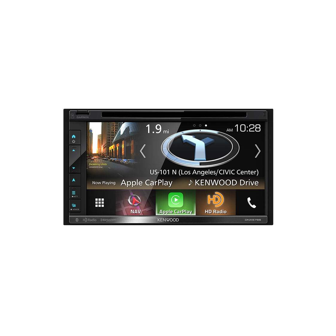 Kenwood 019048221704 DNX575S in-Dash Multimedia Receiver with Navigation