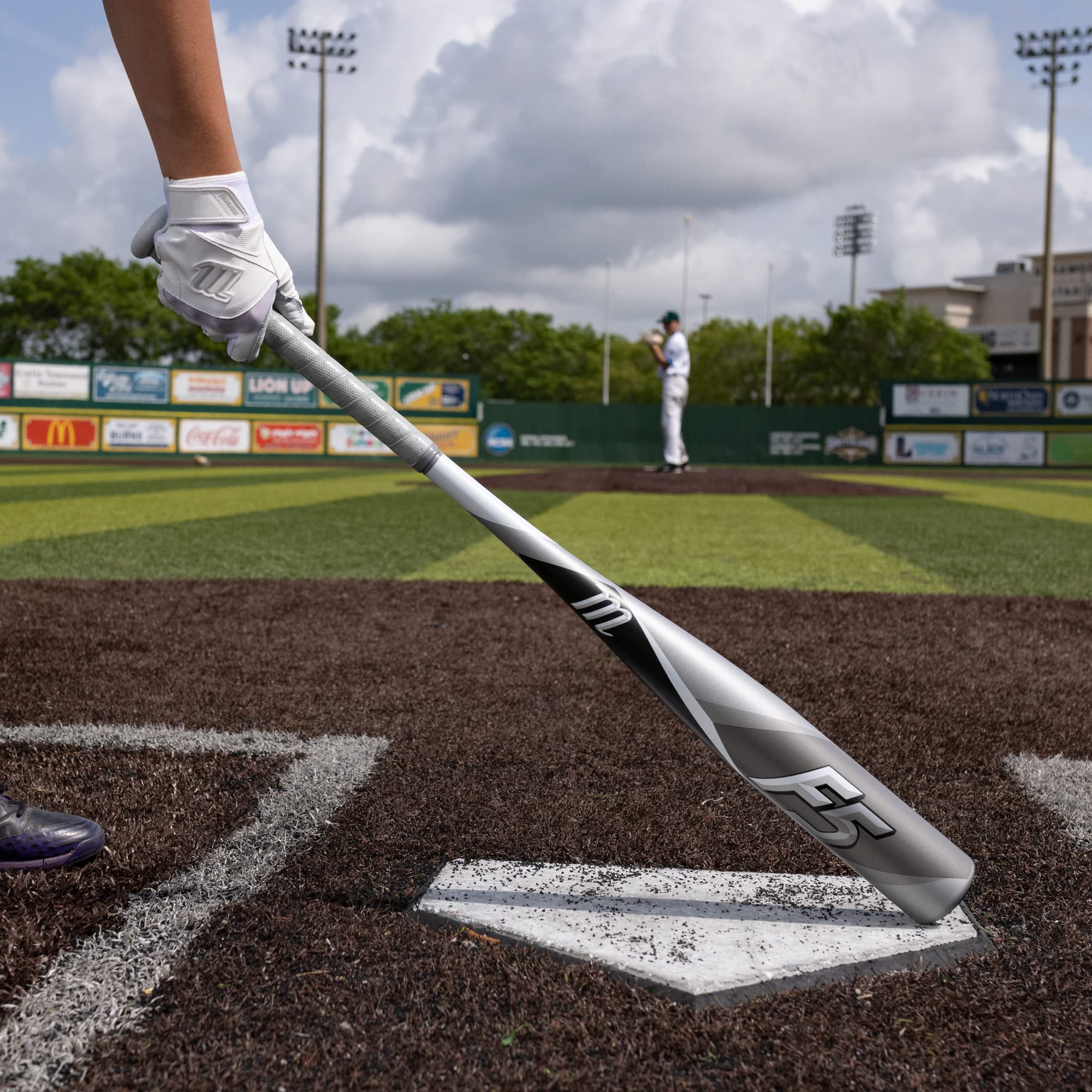 Marucci boys Senior League Baseball Bat, Silver/Gray/Black, 32 27 OZ US