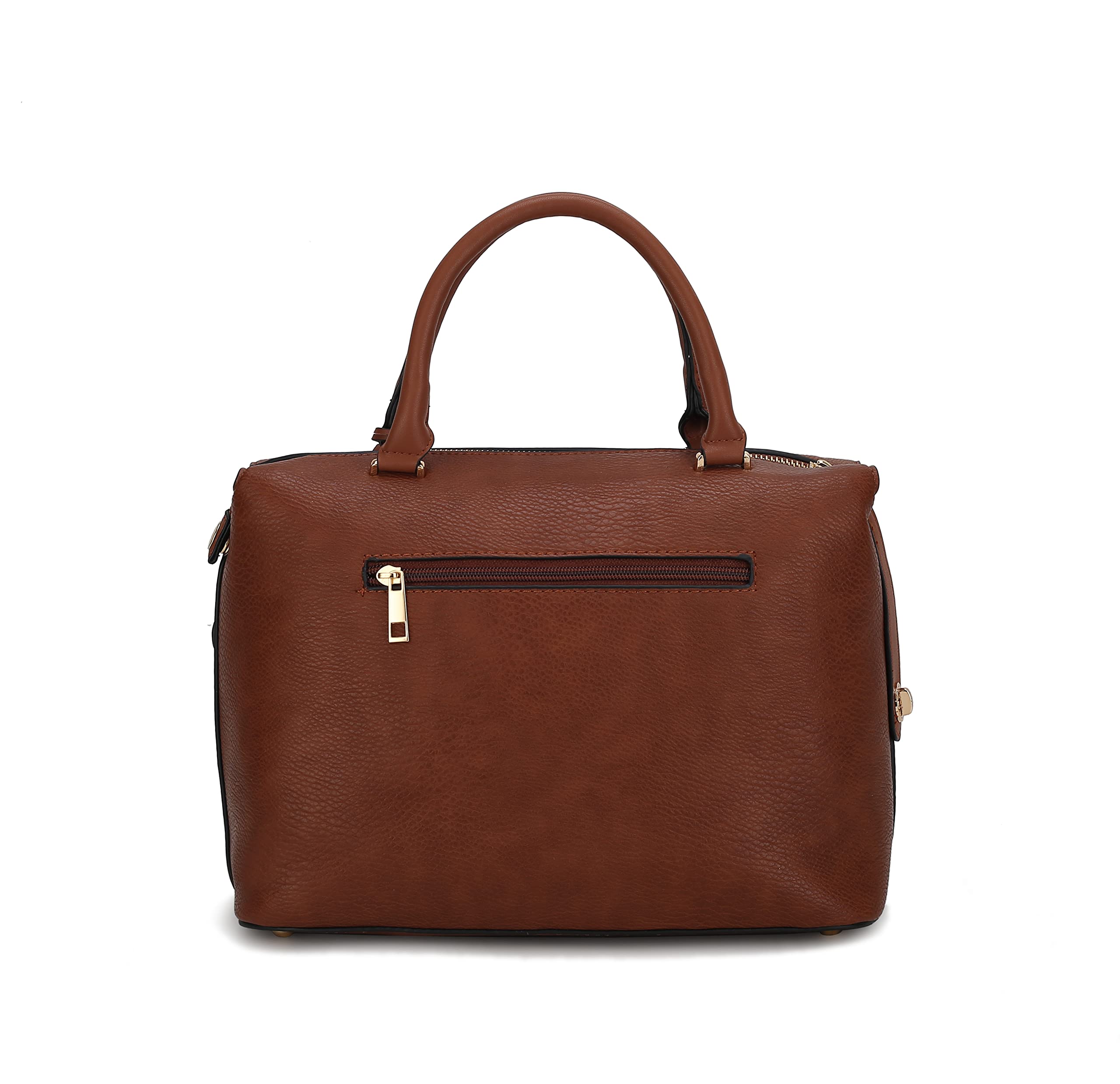 MKF Collection Satchel Bag For Women Top Handle Handbag Purse Taupe