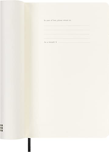 Moleskine Classic 12 Month 2023 Daily Planner, Soft Cover, Large (5" x 8.25"), Black