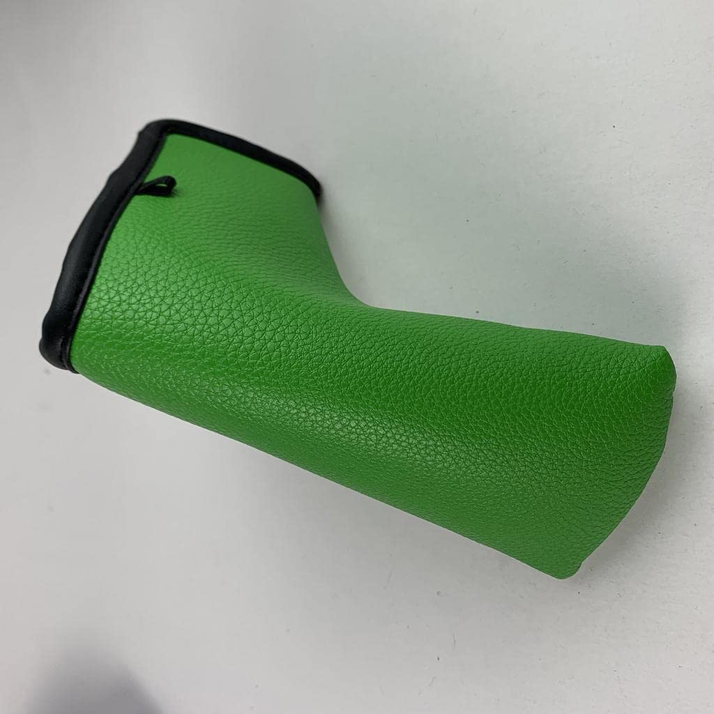 menolana Waterproof Golf Putter Head Cover Non- PU Blade Club Headcover Golfer Gift, Green, 17.5cm