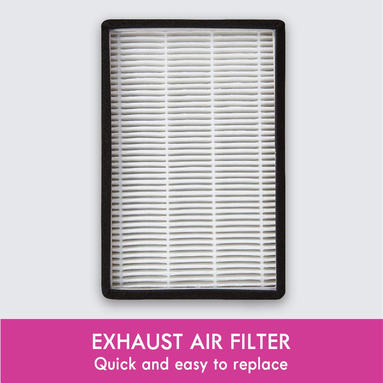 Kenmore 53295 EF-1 HEPA Media Vacuum Cleaner Exhaust Air Filter for Upright and Canister Vacuums,White