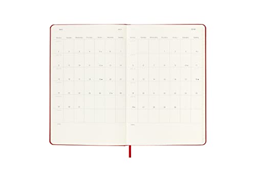 Moleskine Limited Edition Le Petit Prince 12 Month 2023 Weekly Planner, Hard Cover, Large (5" x 8.25"), Rose