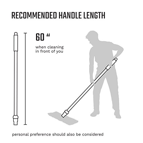 SWOPT Microfiber Mop Head โ Cleaning Head Interchangeable with All SWOPT Cleaning Products for Efficient Cleaning and Storage โ Mop Provides Lint-Free Cleaning for Wood, Laminate, Tile