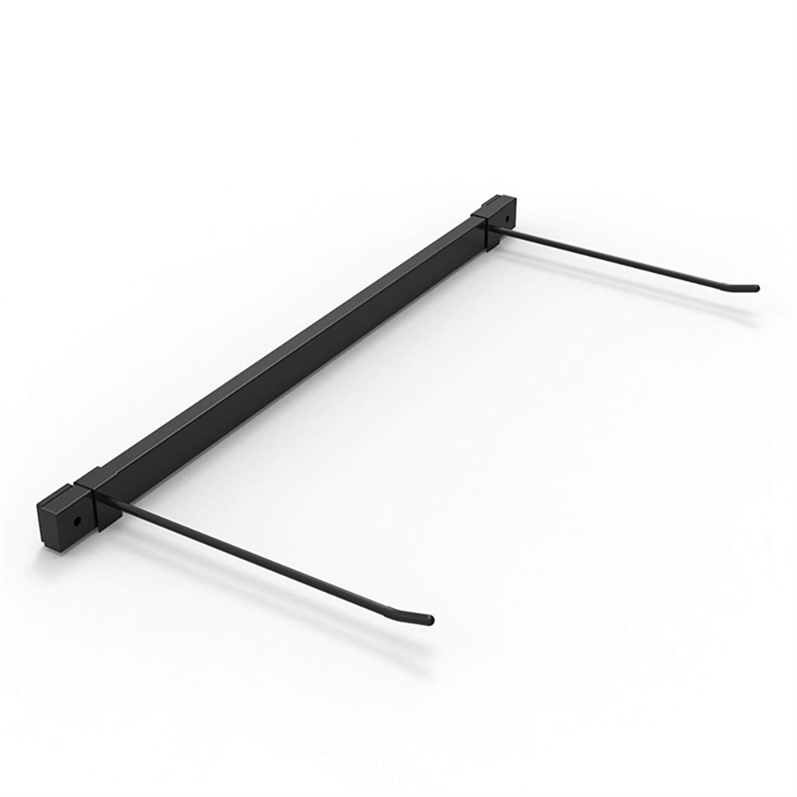 NENCA Yoga Mat Hanger,Wall-Mounted Yoga Mat Rack, Adjustable Spacing Storage Holder Holds Up to 10 Yoga Mats, Metal Wall-Mounted Stand with Punch Tool-Without Punch Tool