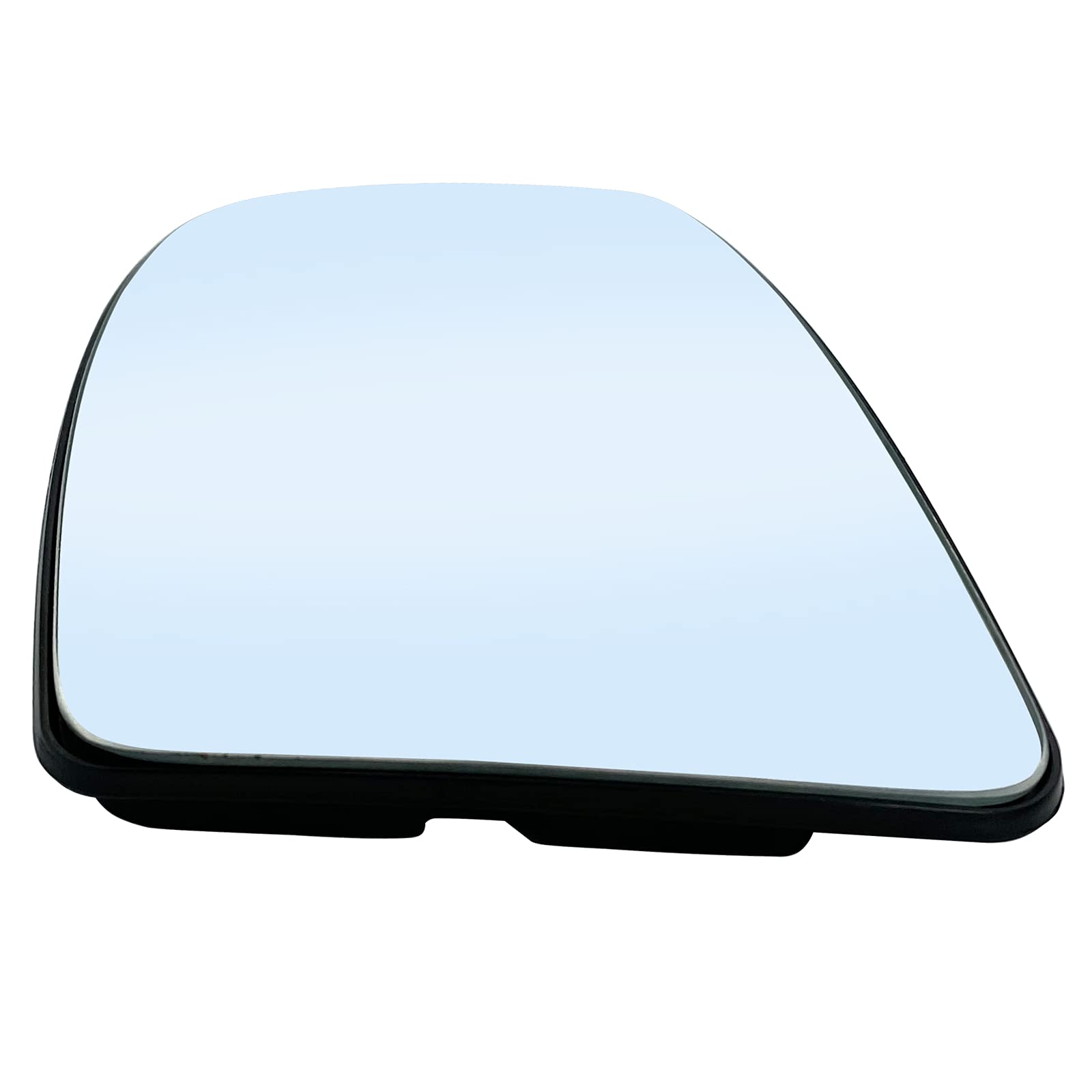 New Driver Side Lower Mirror Glass Replacement for 2015 2016 2017 Ford Transit T150 T250 T350 - Left Pass Convex Lower Mirror Glass with Rear Holder, Replace BK3Z17K707A