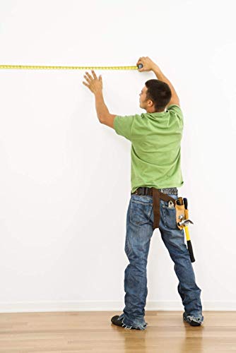 Triton - 6 Pack - 25 ft Tape Measures - Easy to Read Fractions to 1/8th inch - Magnetic Claw Tip - Thumb and Quick Lock - Autowind - Belt Clip