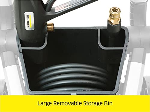 Karcher K1800 1800 PSI 1.3 GPM Electric Power Pressure Washer with Turbo, 15°, & Soap Nozzles