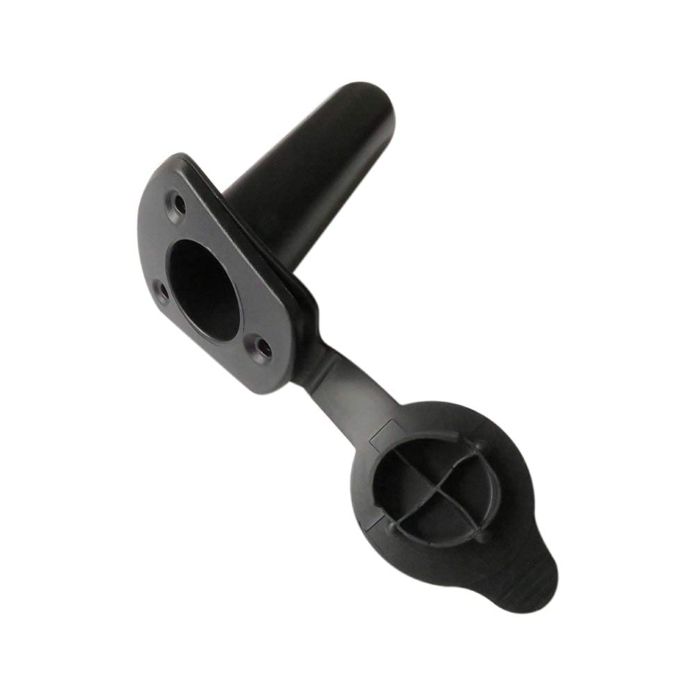 NGHTMRE 4X Fishing Road Holder w/Cap Cover PC+ABS Polyurethane for Kayak Pole Deck