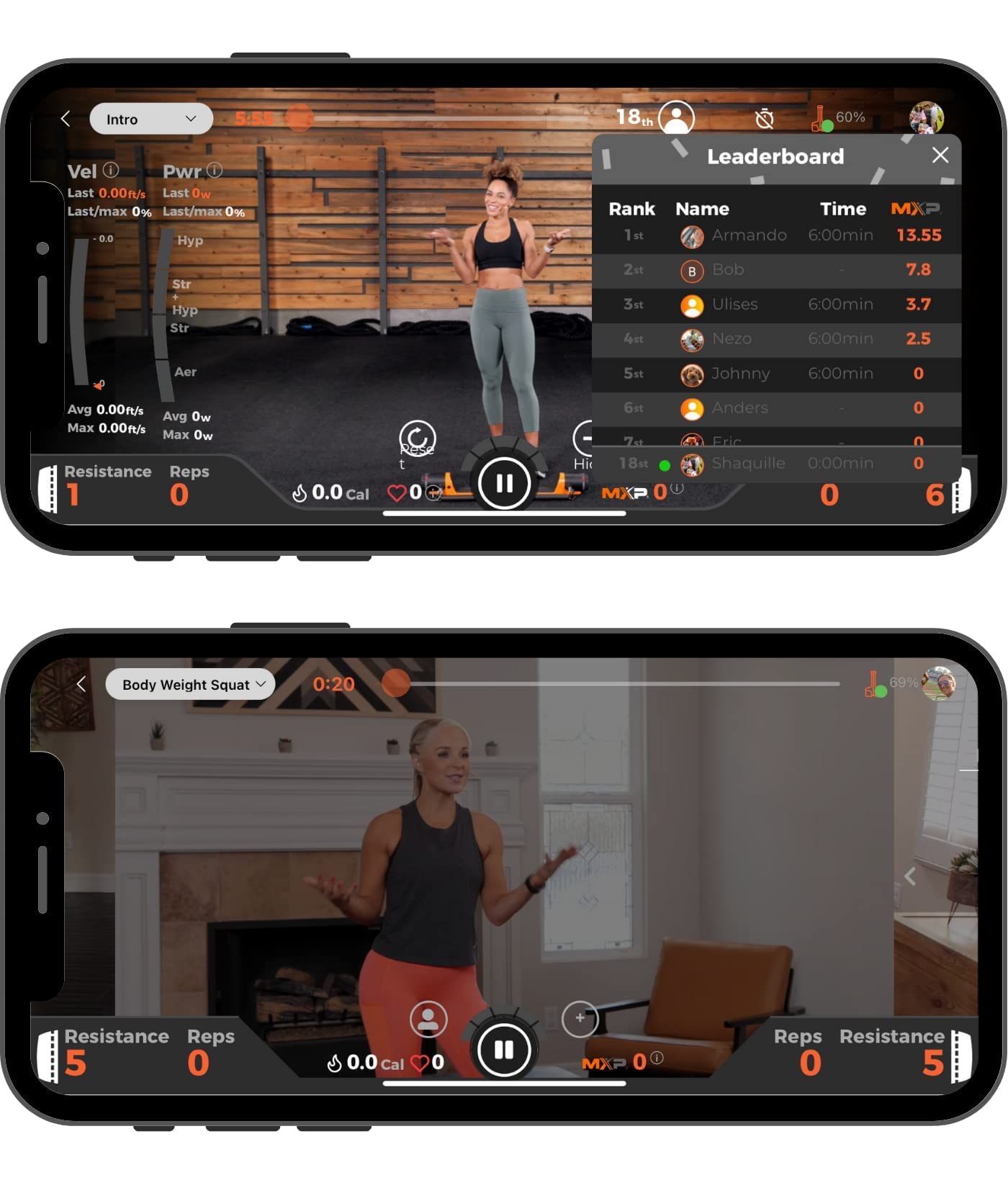 MAXPRO: Portable Smart Cable Gym | As Seen on Shark Tank | All-in-One Machine with Bluetooth and Free APP | Exercise Anywhere - Outdoors, Camping, Travel | 5-300lbs Resistance | Sport Orange