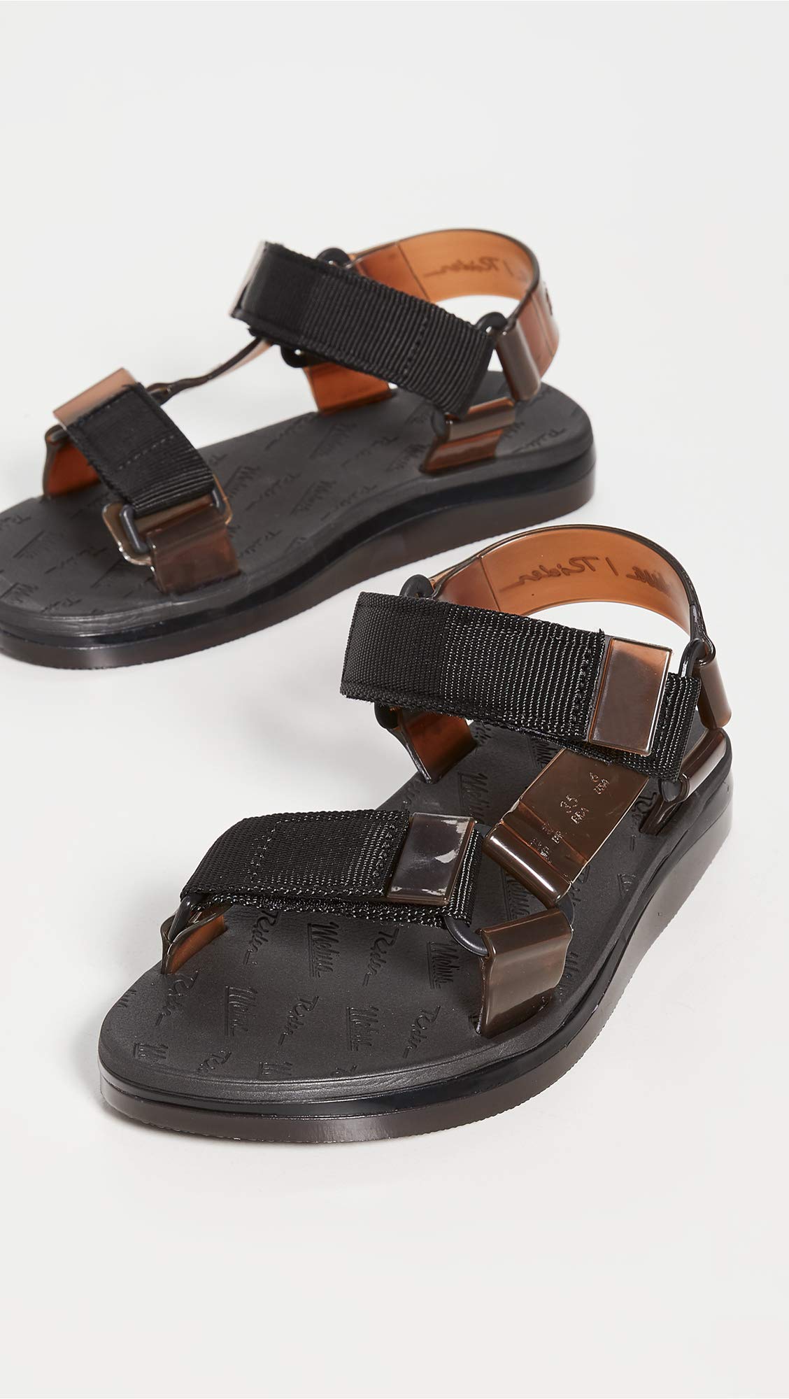 Melissa Shoes Papete + Rider AD Brown 8 M