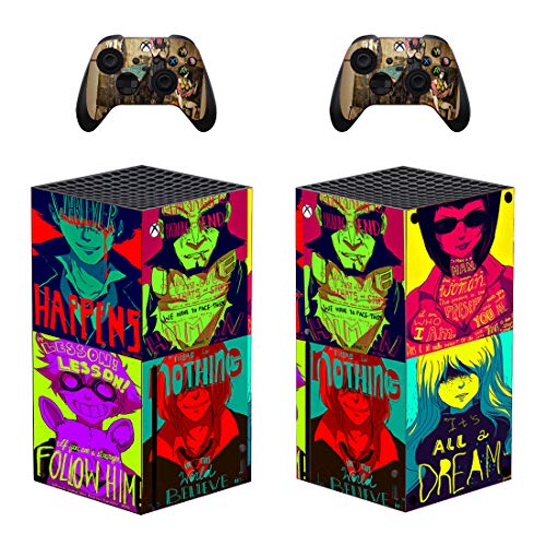 KAJAL MANI Vinyl Skin Sticker Decal Wrap for X-box-One-Series X Console Skin Set Cowboy