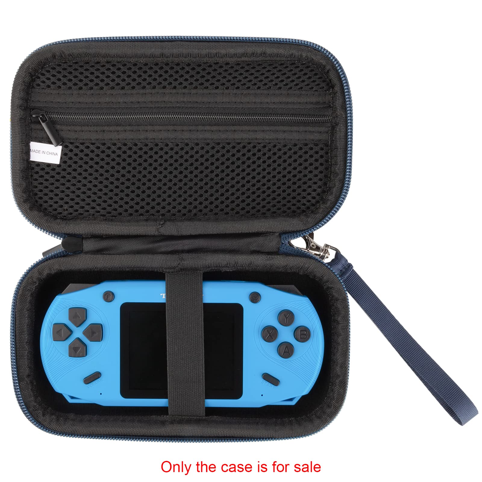 TaddToy Hard Case for 16 Bit Handheld Games (Navy)