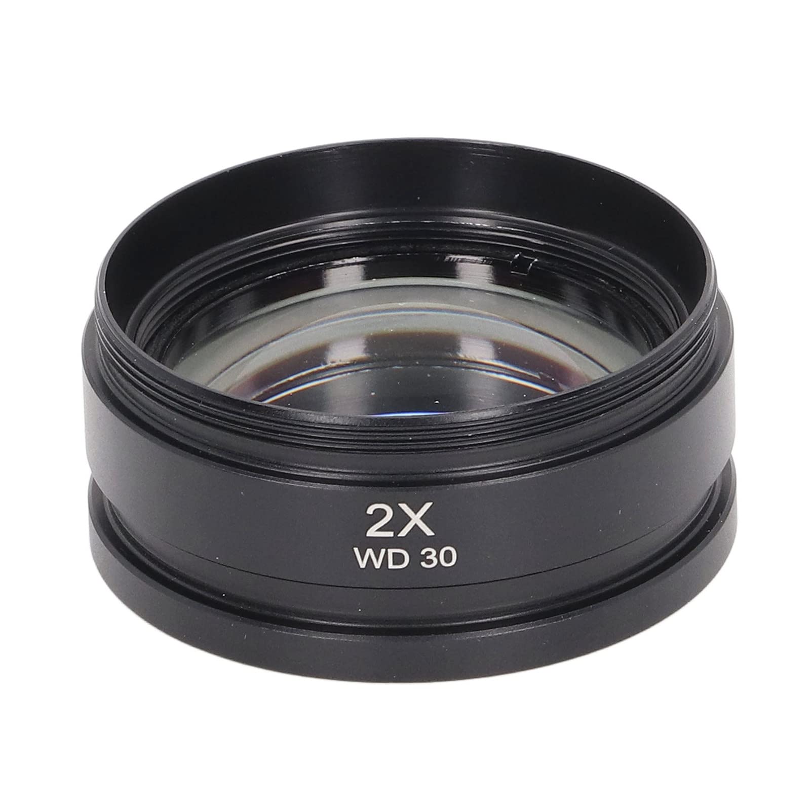 Stereo Microscope Lens, Clear Image Auxiliary Objective Lens Good Match Standard Design WD30 for Replacement