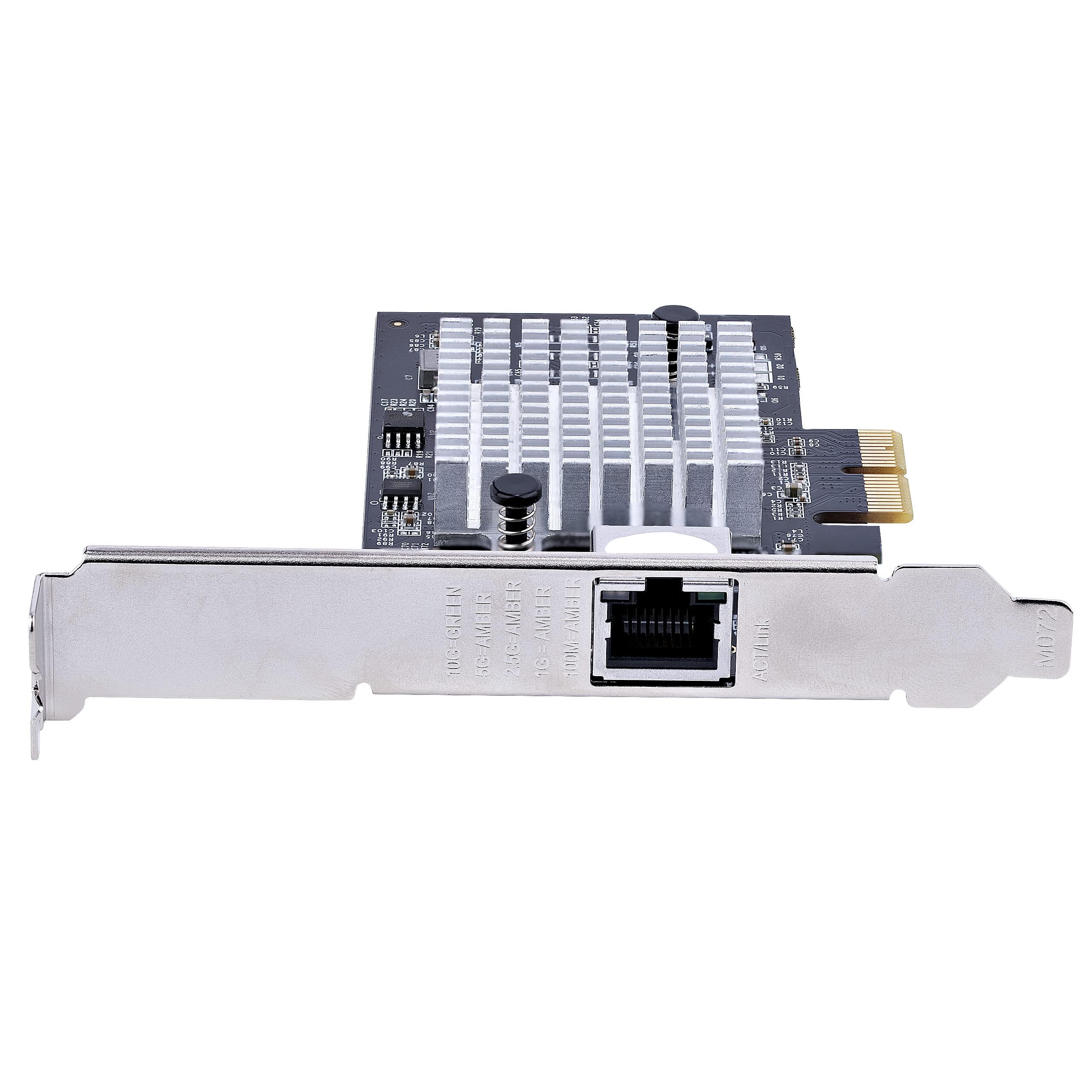 StarTech.com 1-Port 10Gbps PCIe Network Adapter Card, Network Card for PC/Server, Six-Speed PCIe Ethernet Card w/Jumbo Frame Support, NIC/LAN Interface Card, 10GBASE-T/NBASE-T (ST10GSPEXNB2)