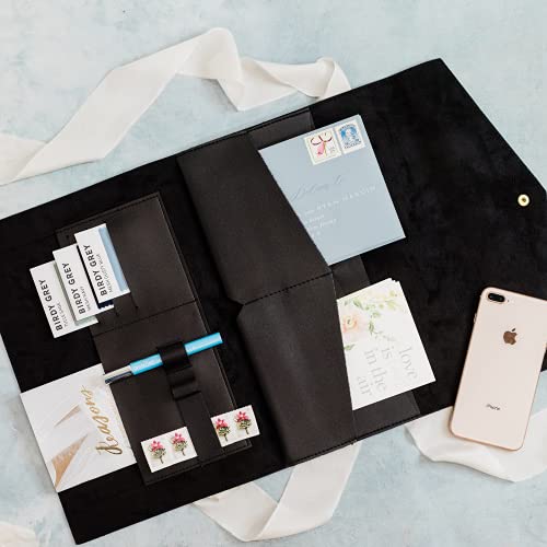Megan Portfolio Clutch, Large/XL Glass Ladder & Co