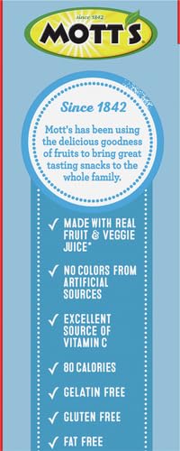 Mott's Fruit Flavored Snacks, Berry, Family Pack, Gluten Free, 40 ct