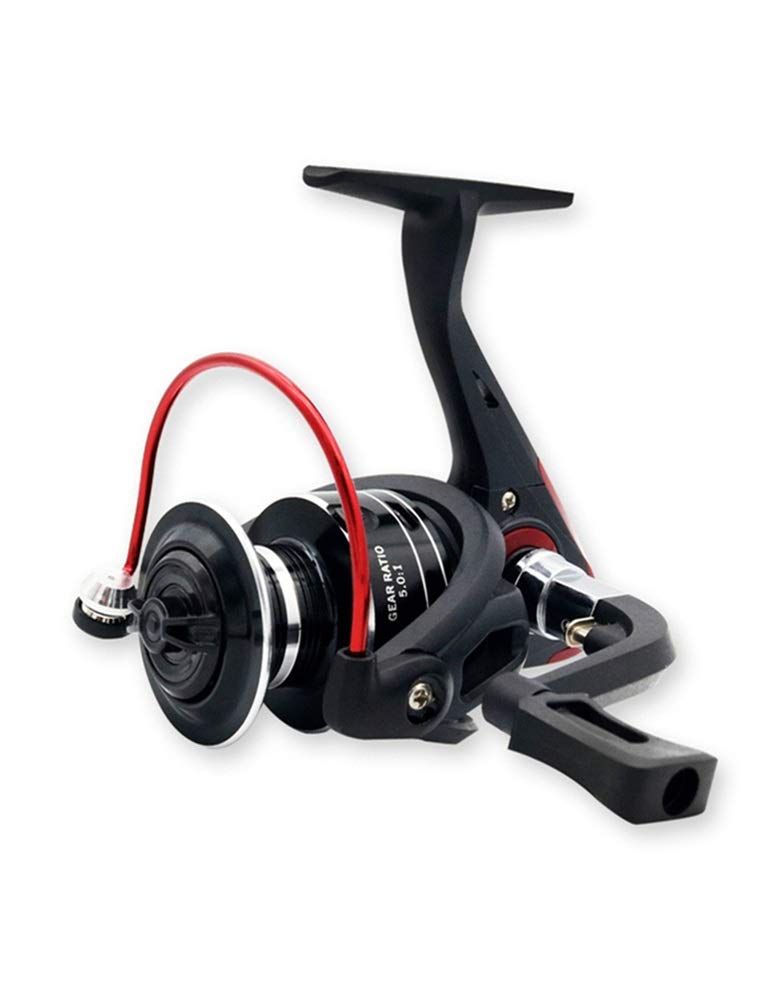 LLJPYX7L Powerful Fishing Reel, 5.0:1/4.7:1 Gear Ratio, 10BB Bearing, Suitable for Beginners (Size : 5000)