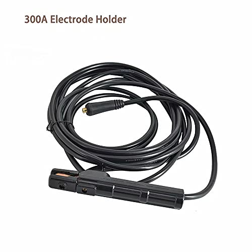 TOSENBA MMA Arc Welding Stick Electrode Holder and Cable 16Feet 16mm² Connector DKJ10-25 for Arc Inverter Welder(5m,16feet)
