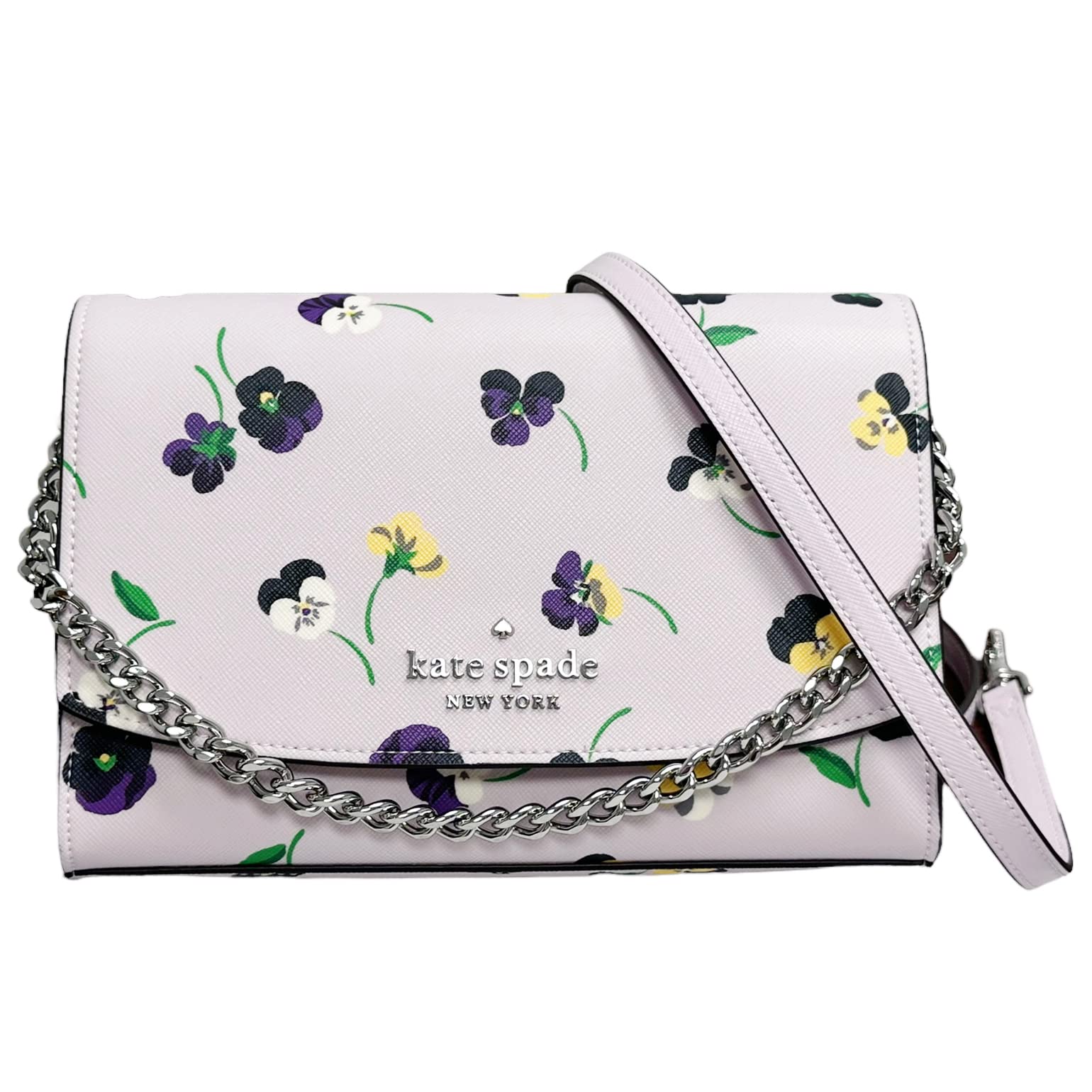 Kate Spade New York Medium Carson Crossbody Shoulder Bag (Pansy Multi)