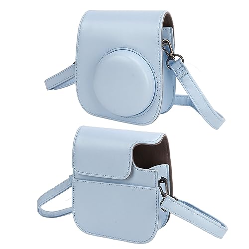 Mini Camera Bag, High Load Bearing Mini Camera Protective Case with Stickers for Mini 12 (Blue)