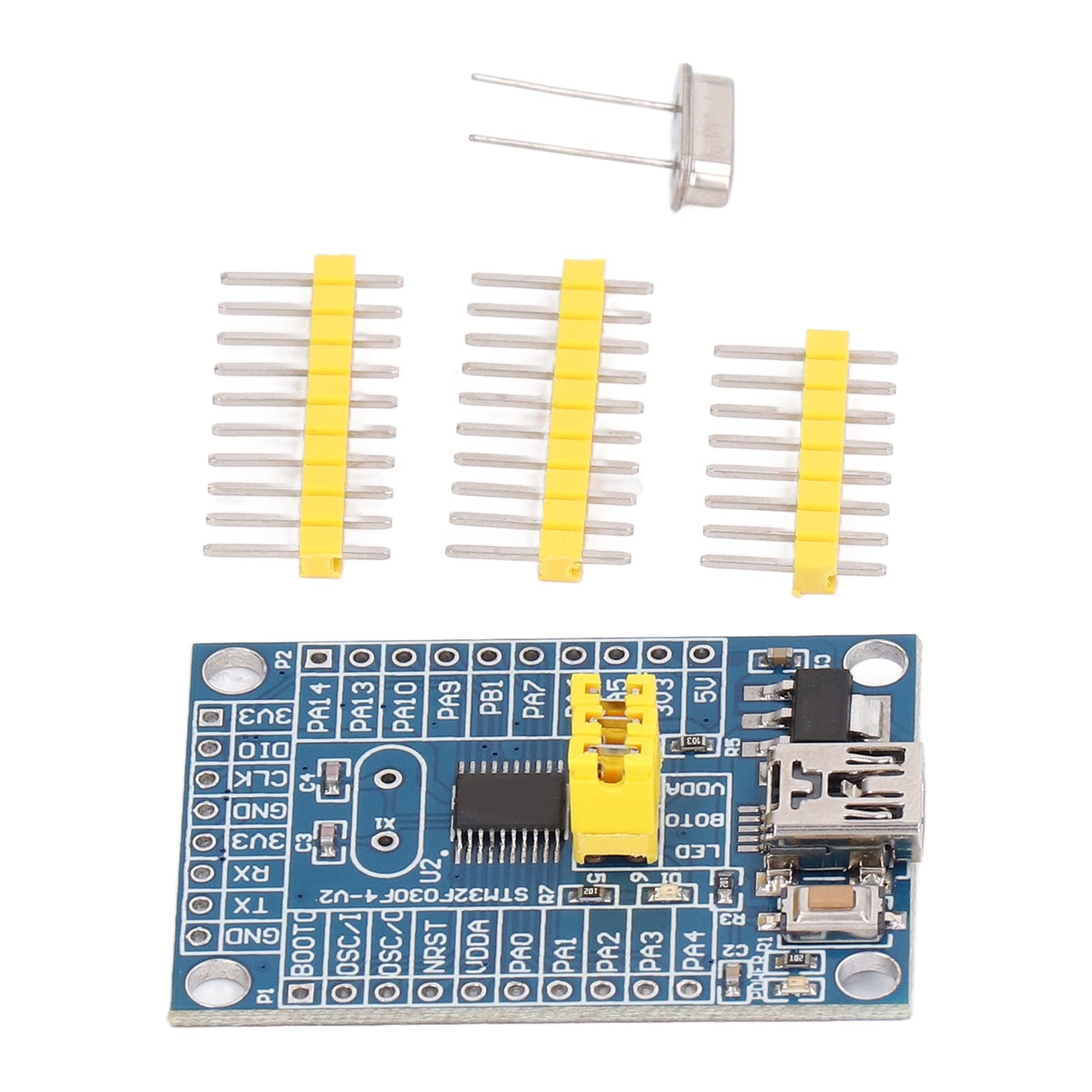 Stm32F030F4P6 System Development Board, Core System Learning Board with USB Port, 32 Bit 48Mhz Core System Learning Board with USB Port for DIY Electronic Equipment