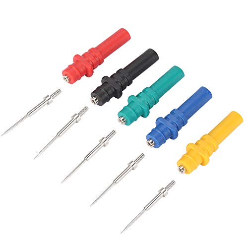Taidda Automotive Probe, Automotive Oscilloscope Probe Ht307A Automotive Oscilloscope Acupuncture Probe Pins Set Diagnosis Test Repair Tools with 20 Replacement Pins