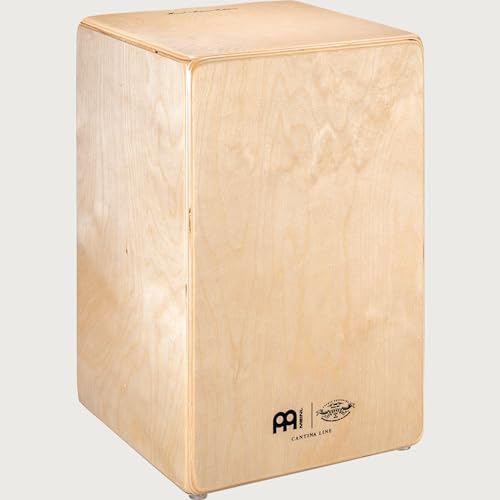 Meinl Percussion Artisan Edition Cajon with Internal Strings for Snare Effect and Forward Facing Ports, Limba/Baltic Birch β Made in Spain β Cantina Line, 2-Year Warranty (AECLLI)