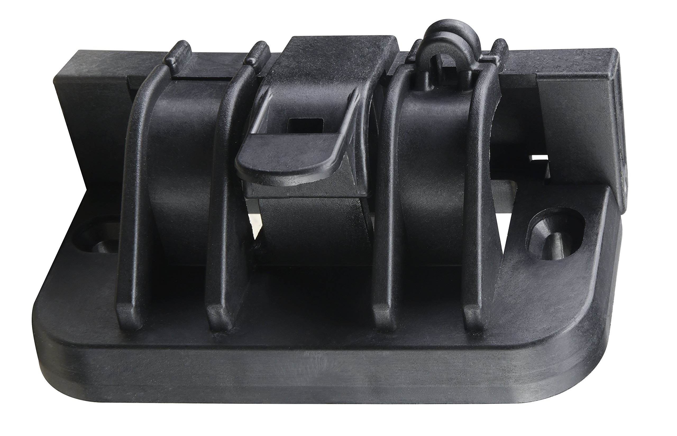 Masterplug OWHB-PX Wall Hanging Bracket for Pro-XT Open Cable Reel Extension Leads, 10 x 5.5 x 4.5 cm, Black