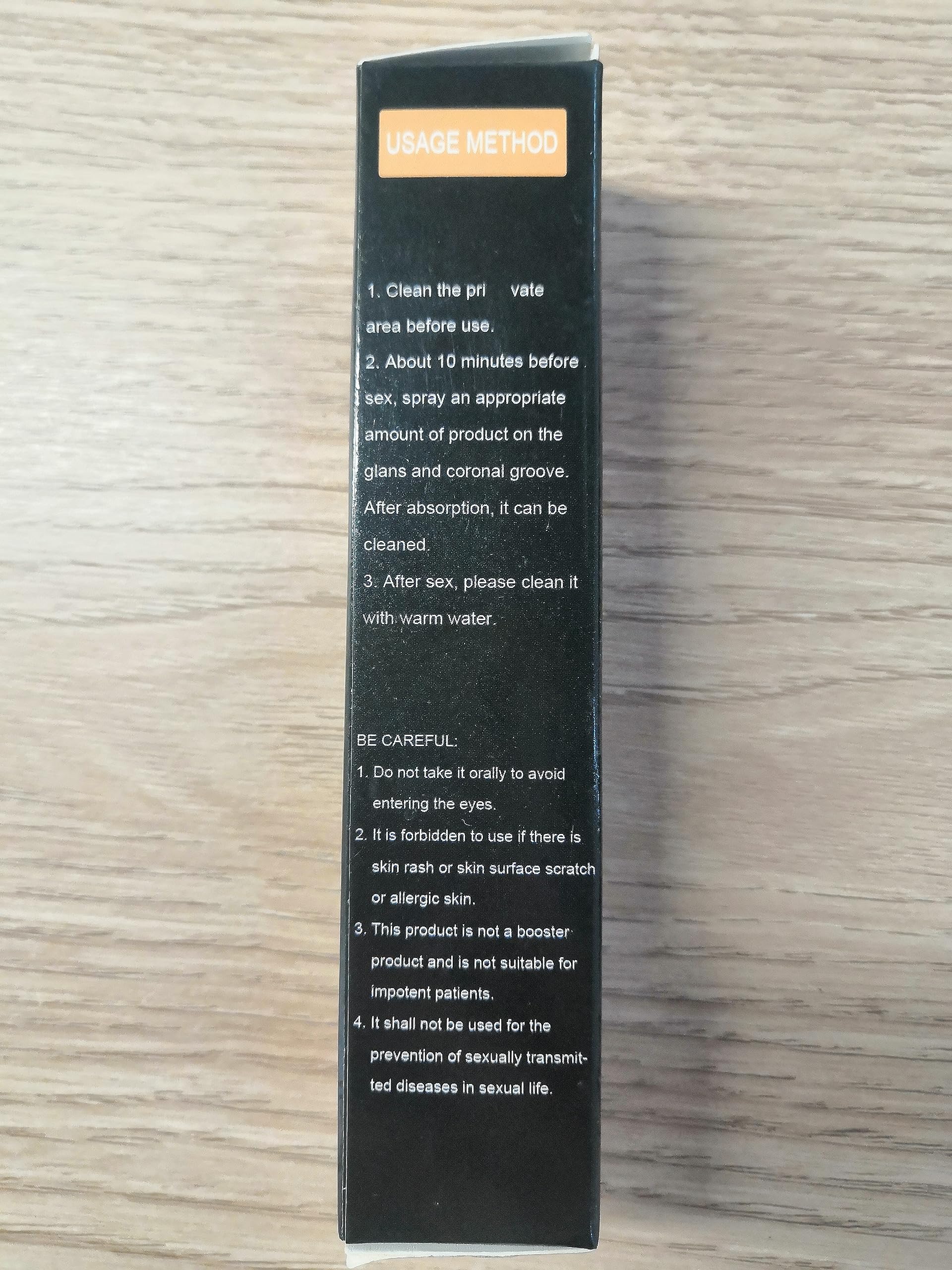 Men's Stamina Boosting Spray - Penis Becomes Longer and Thicker Enhancement Sex Products Men Energy for Care Long Lasting Delay Performance Boost Strength (1)