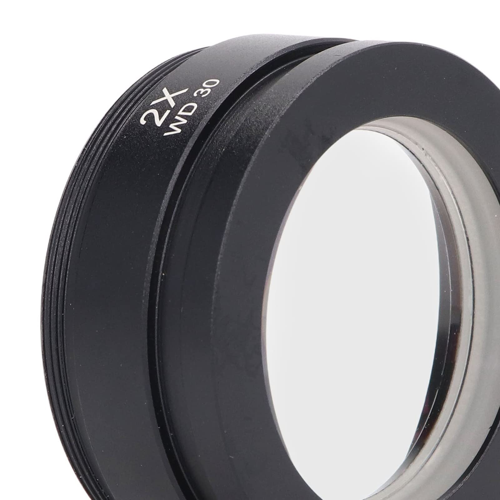 Stereo Microscope Lens, Clear Image Auxiliary Objective Lens Good Match Standard Design WD30 for Replacement