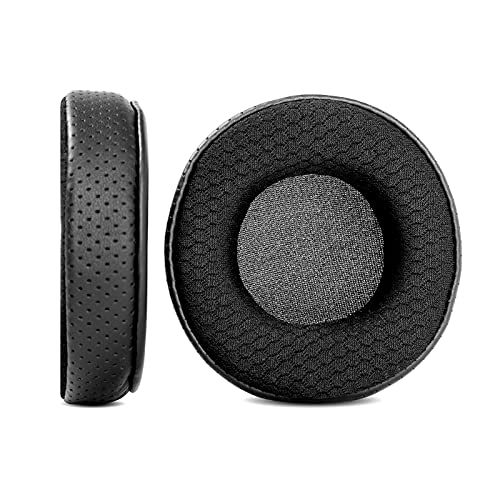 TaiZiChangQin Voyager 104 Upgrade Ear Pads Ear Cushions Earpads Replacement Compatible with Plantronics Voyager 104 Headphone Fabric Black