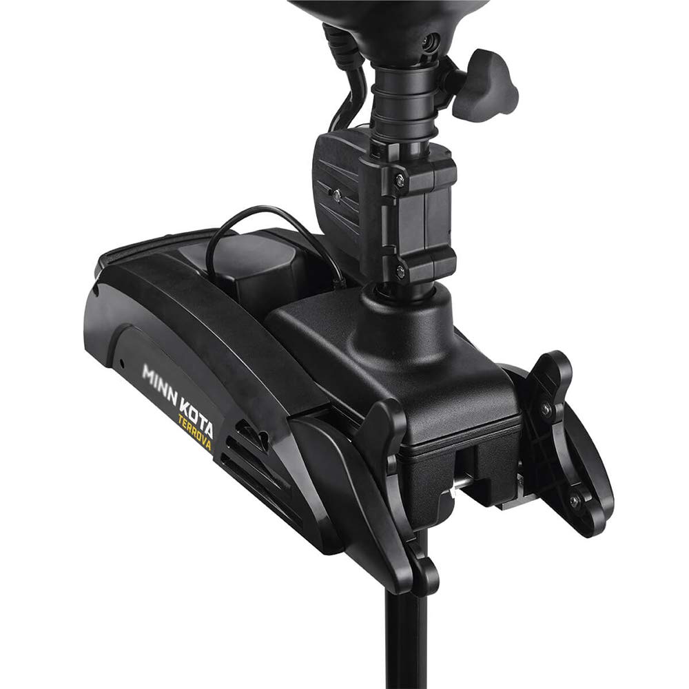 Minn Kota 1358807 Terrova Freshwater Electric-Steer Bow-Mount Trolling Motor with Universal Sonar 2 & i-Pilot GPS (Foot Pedal and Micro Remote Included, NO Heading Sensor), 55 lbs Thrust, 45" Shaft