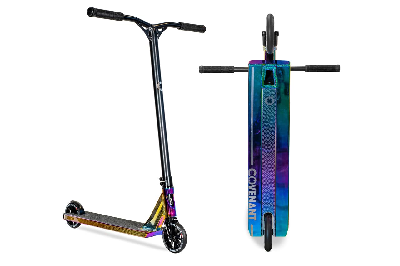 Lucky Covenant Complete Pro Scooter - Trick Scooter for Intermediate to Advanced Riders, Emerald