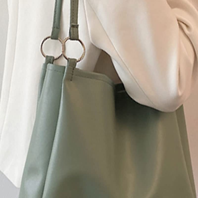 Thick Handbag Casual Shoulder Bag Ladies Simple Shopping Travel Tote Bag
