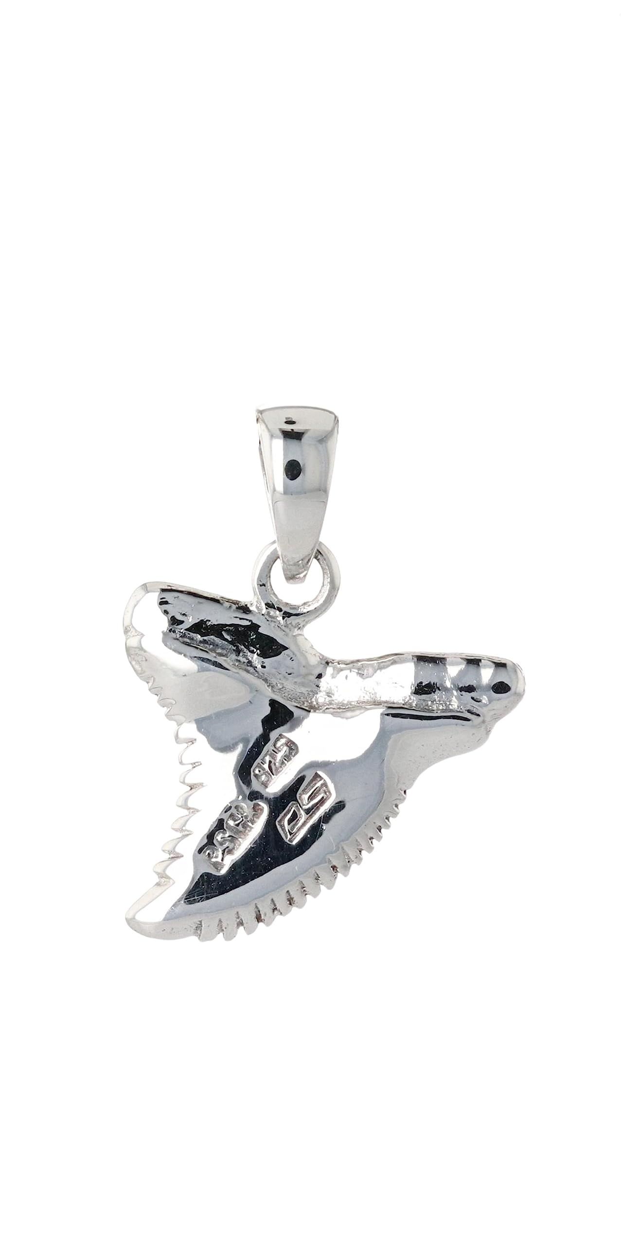 Jewelry Trends Sterling Silver Shark Tooth Pendant