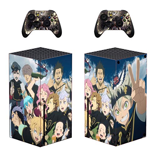 Magic Anime Decals Stickers Full Set Faceplate Skin for X-box-One-Series X Protection Kit by KAJAL MANI